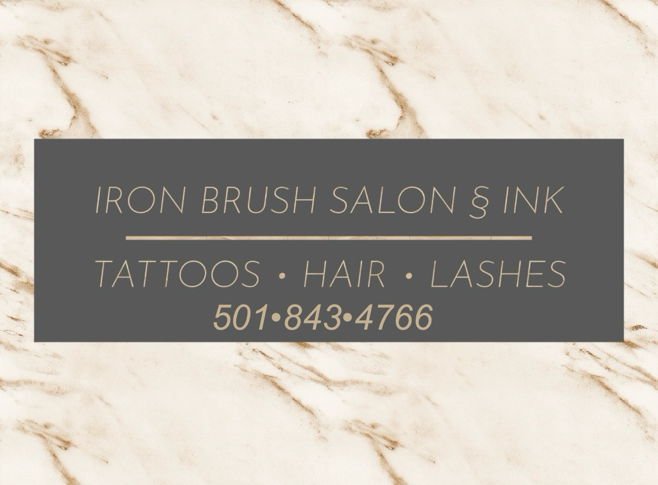 IRON BRUSH SALON § INK